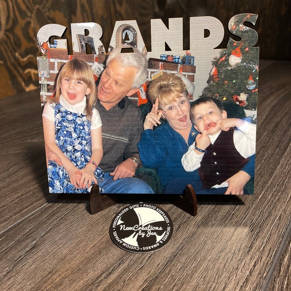 Photo Frame With Caption - Etsy