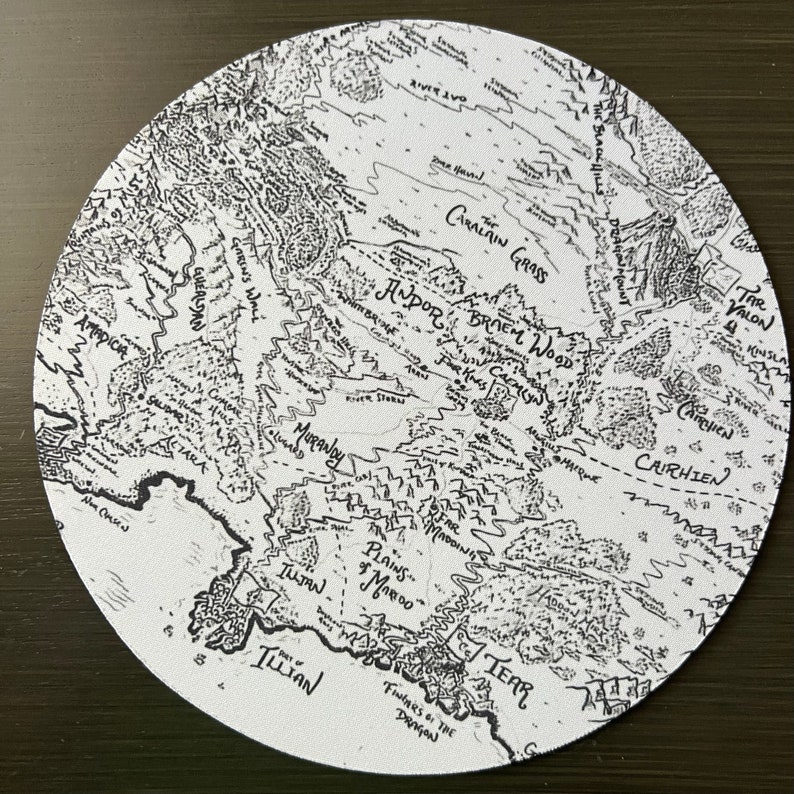 Wot Themed Mousepads Wheel of Time Randland - Etsy