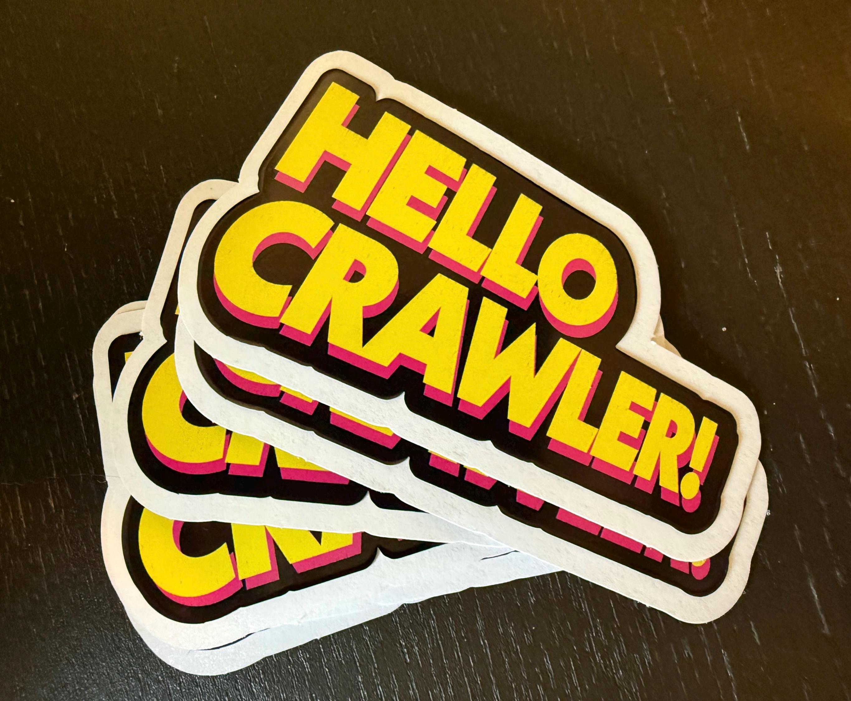 HELLO CRAWLER! Dungeon Crawler Carl Retro Neon Fandom Vinyl Decal ...