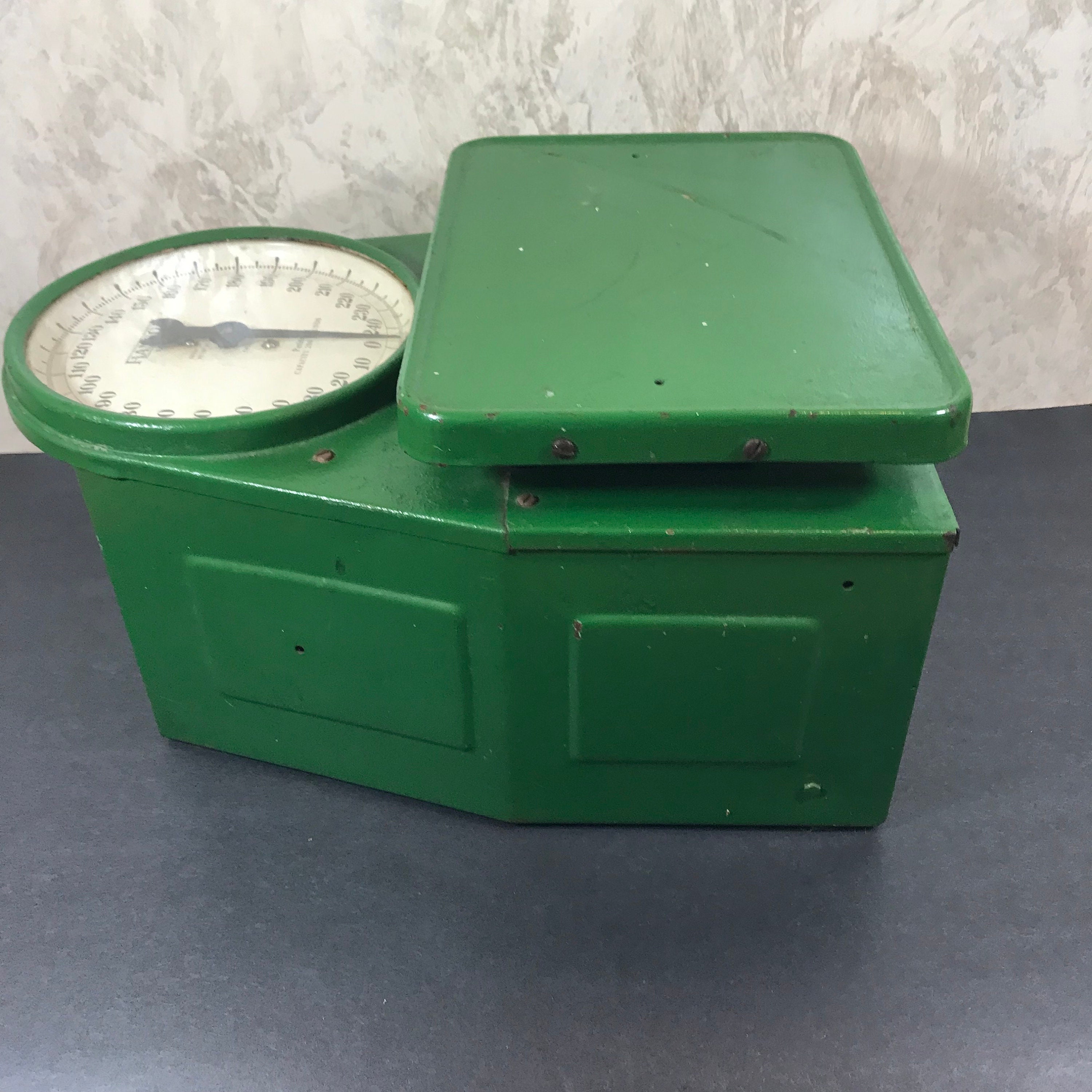 Vintage Weighing Scale Hanson Scale Co Made in USA Chicago Working ...