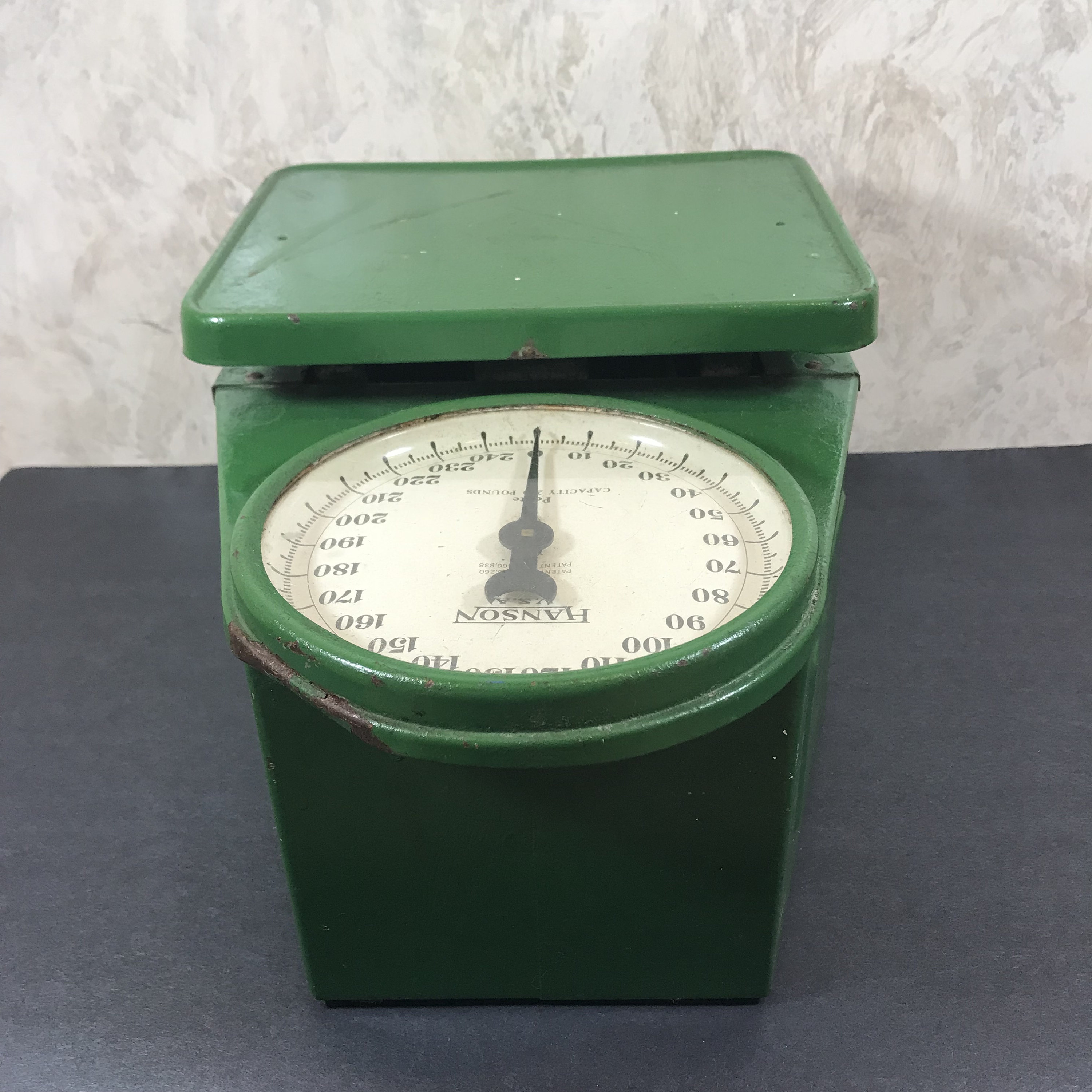Vintage Weighing Scale Hanson Scale Co Made in USA Chicago Working ...