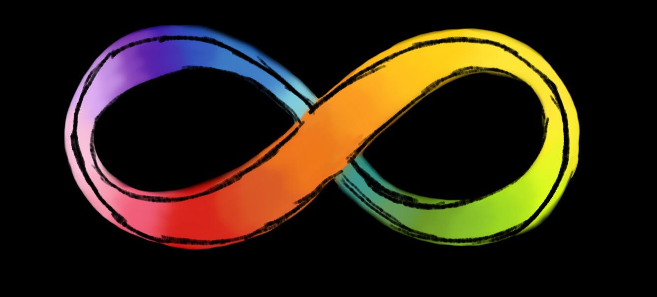 Rainbow Infinity Symbol Clipart Rainbow Infinity Symbol Clip - Etsy Denmark
