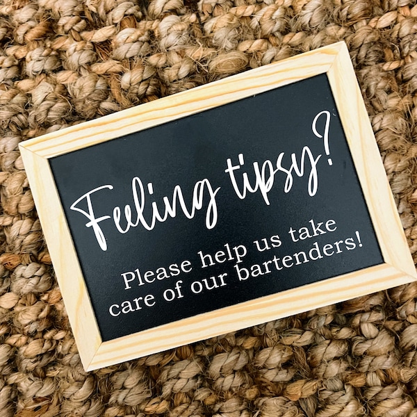 Please No Tips Sign - Etsy