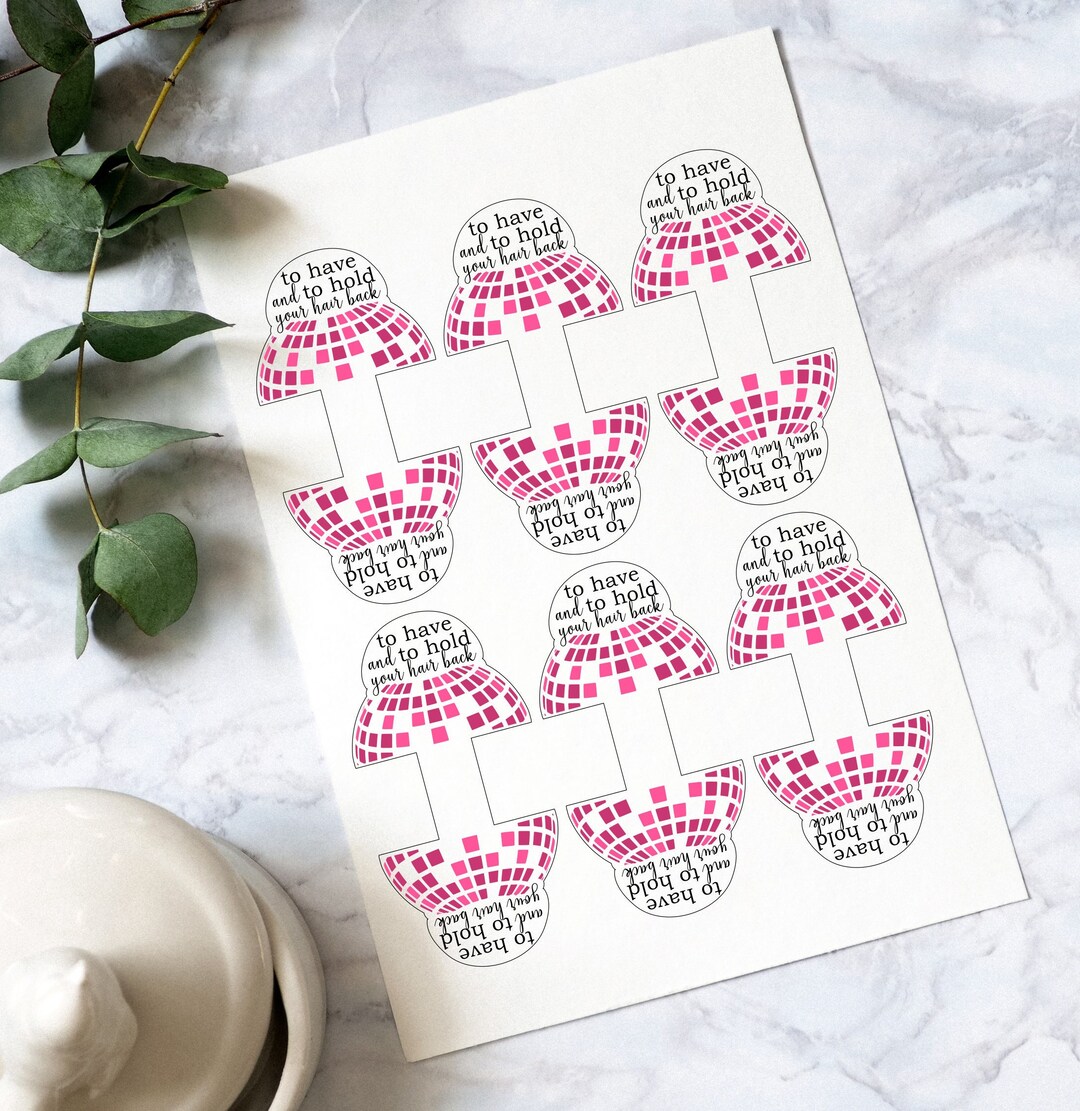 DIGITAL PINK DISCO to Have and to Hold Your Hair Back Download Card ...