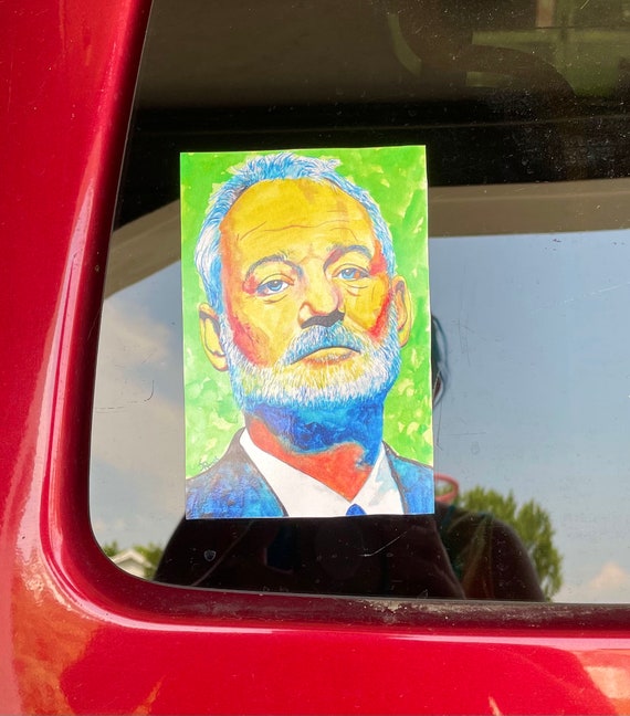 3.5 X 5 Bill Murray Vinyl Car Decal - Etsy
