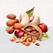 Watercolor Nuts Clipart Bundle: PNG Autumn Harvest Walnut Peanut ...