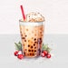 Watercolor Boba Tea Clipart - Bubble Tea PNG Tapioca Tea Boba Nai Cha ...