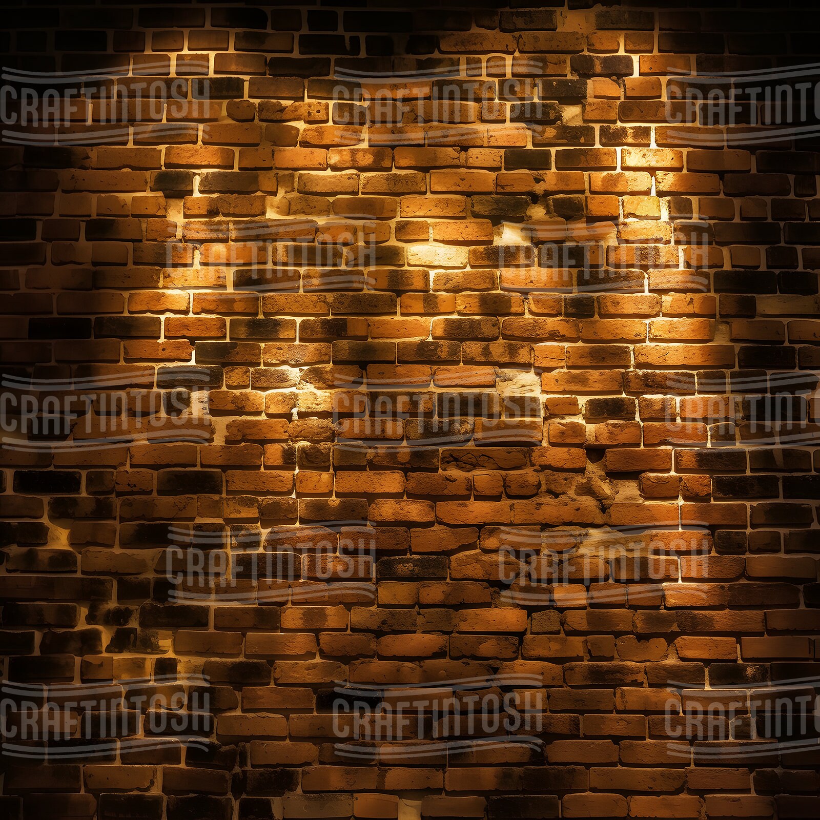 Neon Brick Wall Textures Papers Art Set - 30 PNG Digital Graphics ...