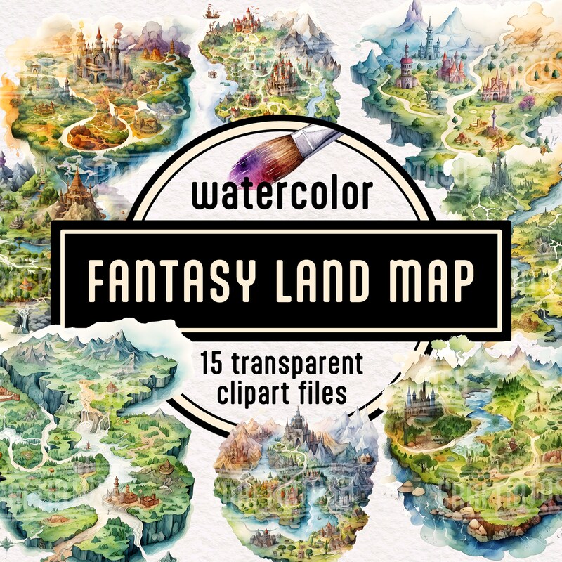 Fantasy Maps - Etsy