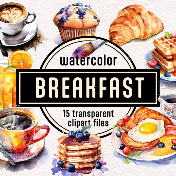 Brunch Clip Art - Etsy