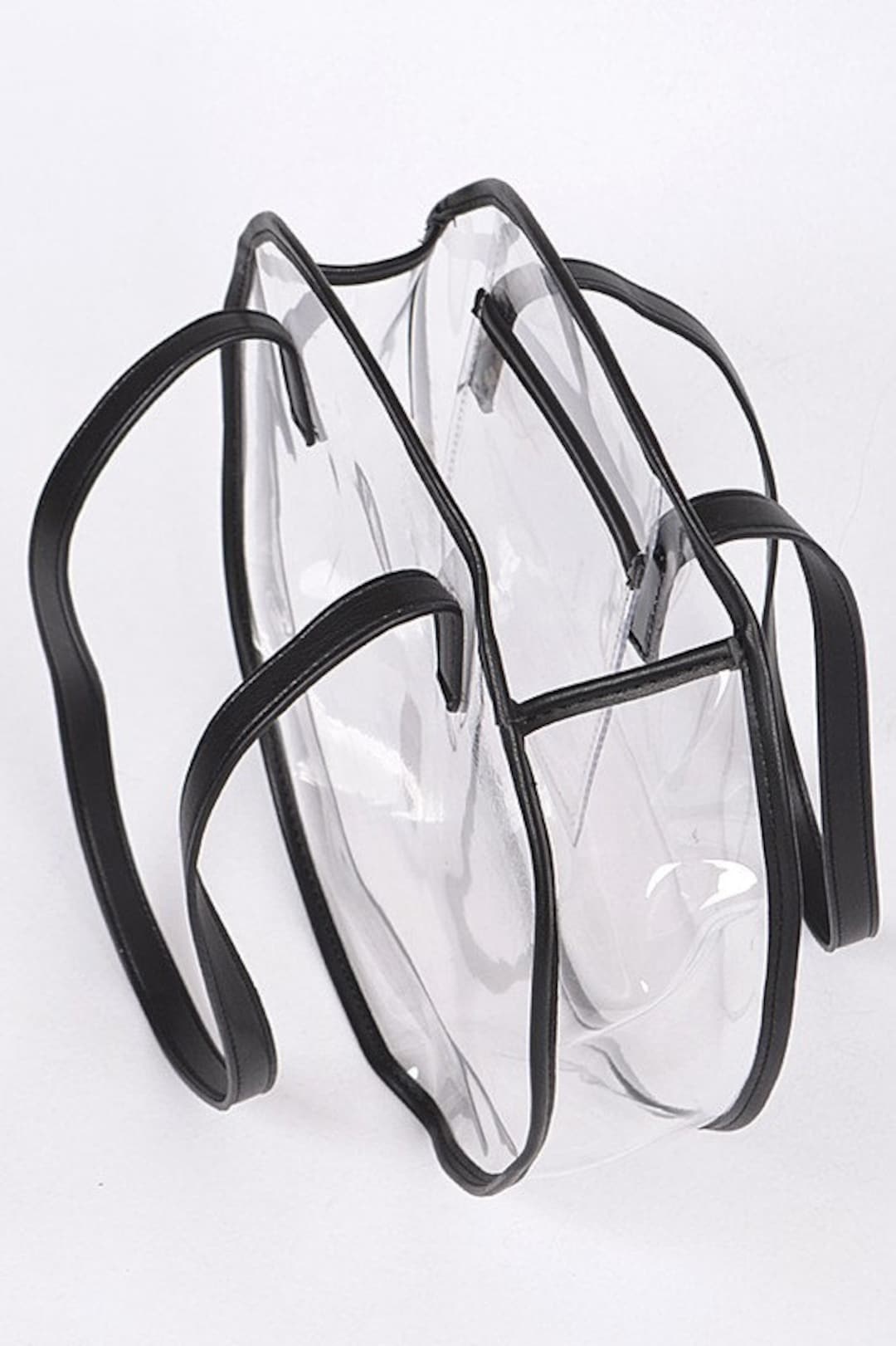 Transparent Clear Round Tote Bag - Etsy