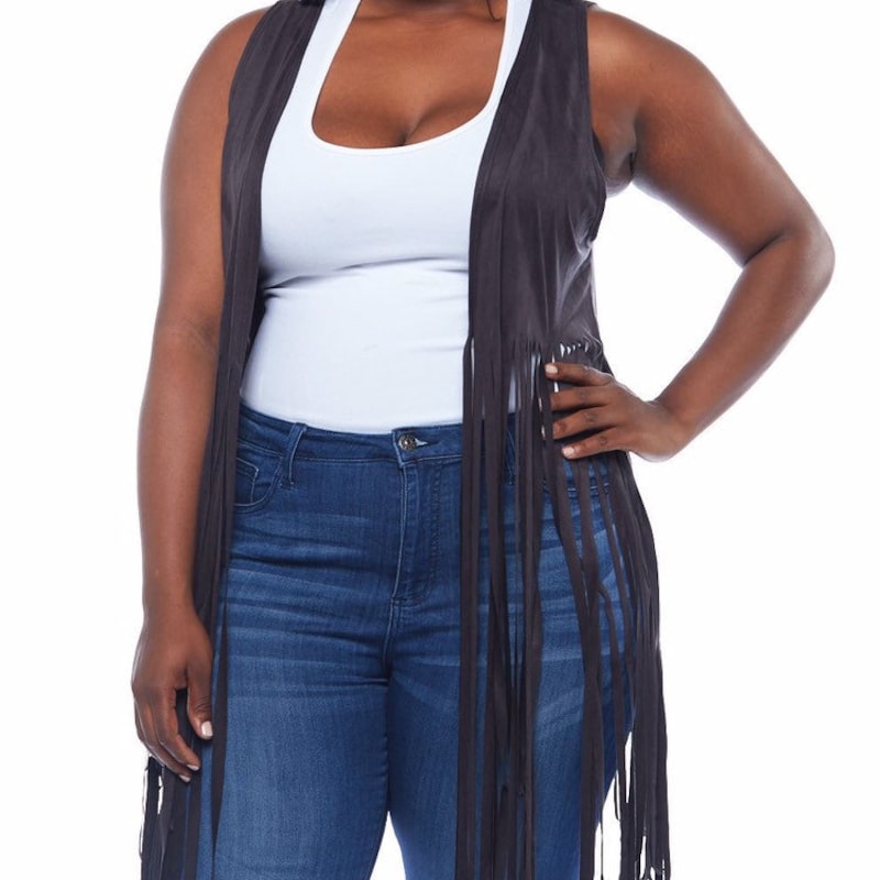 Fringe Vest - Etsy