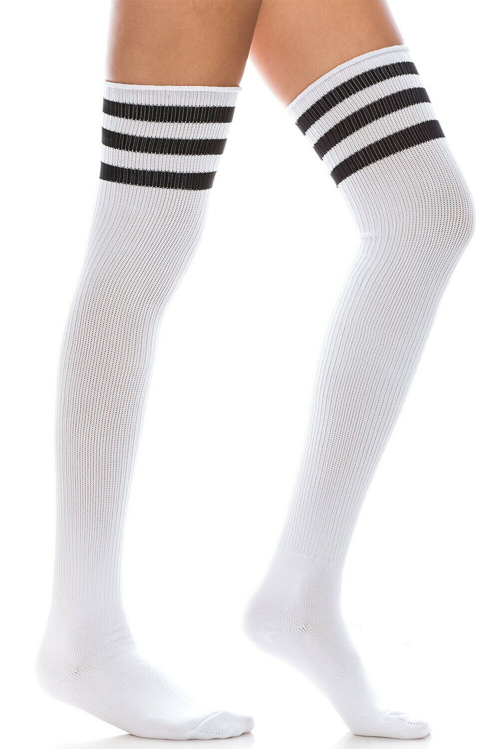 Knit Tick Over the Knee Sport Long Socks - Etsy