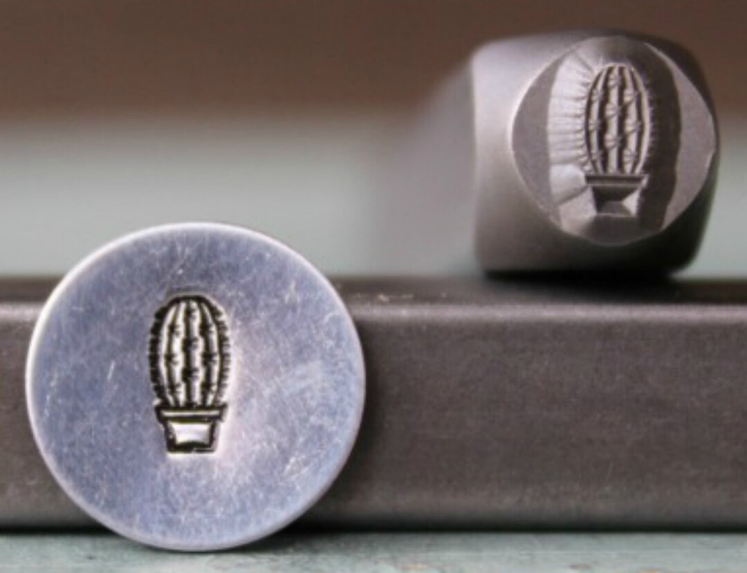6mm Cactus Plant Metal Design Stamp - Supply Guy Stamp - SGCH-284 - Etsy