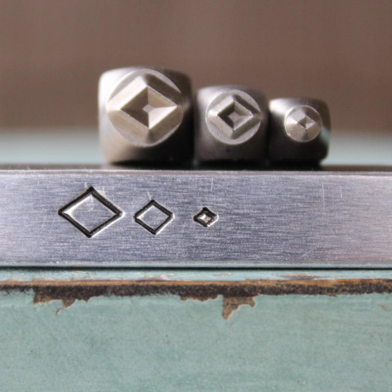 Diamond Stamp - Etsy