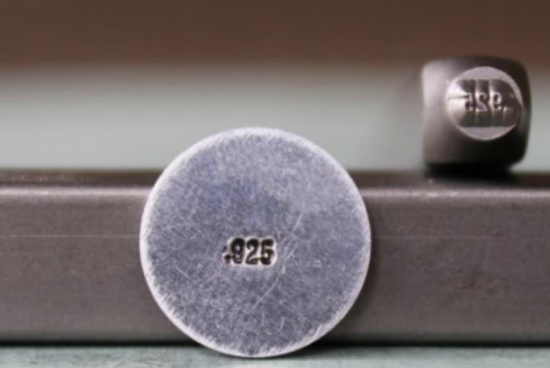 1mm Tall .925 Word Metal Design Stamp Supply Guy Stamp | Etsy