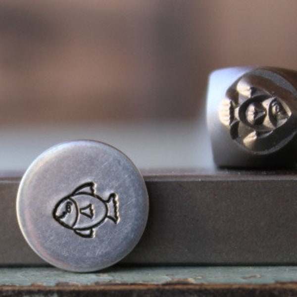 Fish Rubber Stamp - Etsy