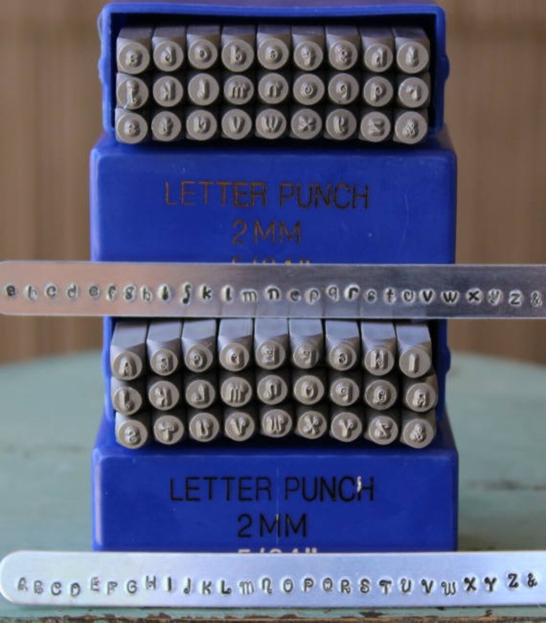 2mm Verona Font Combination Metal Stamp Letter Set - Jewelry Stamp ...