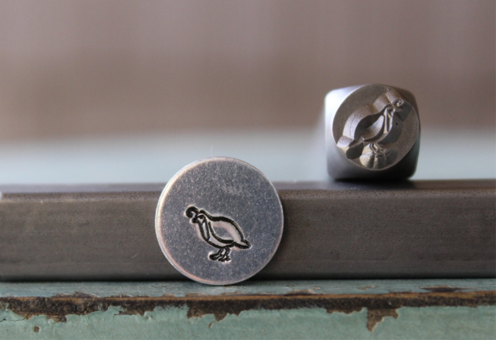 6mm Mama Quail Metal Design Stamp - Supply Guy Stamp - SGCH-379 - Etsy