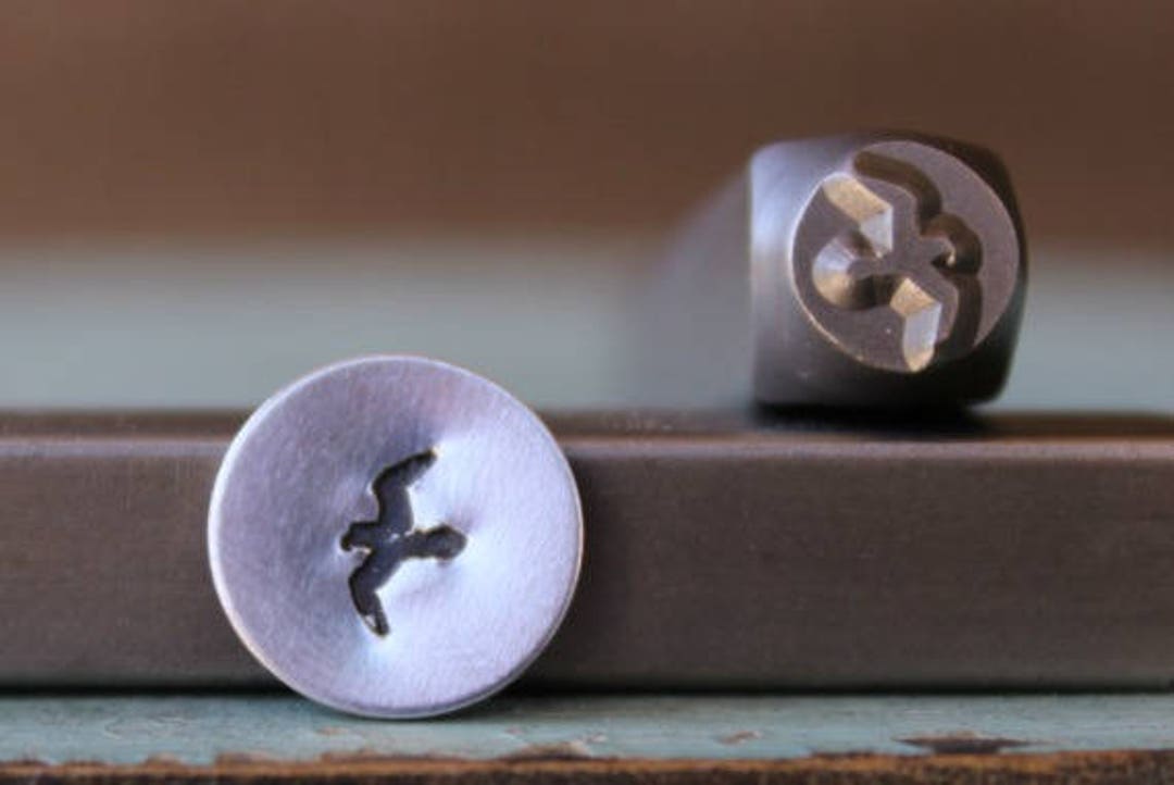 6mm Flying Bird Metal Design Stamp - Supply Guy Stamp - SGCH-155 - Etsy