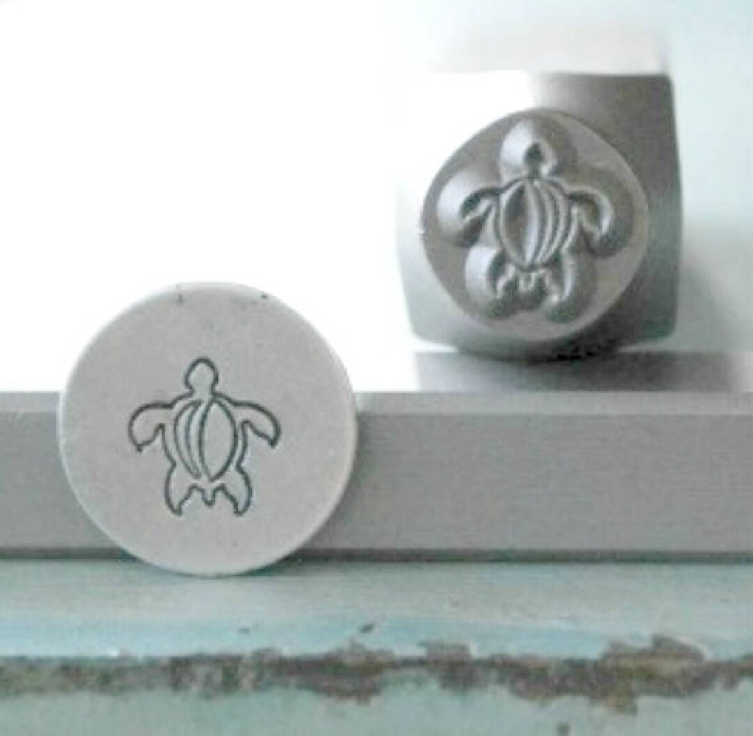 7mm Sea Turtle Metal Design Stamp - Supply Guy Stamp - SGCH-73 - Etsy