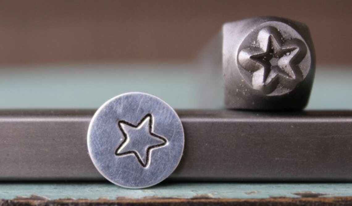 7mm Rounded Corner Star Metal Design Stamp - Supply Guy Stamp - SGCH ...