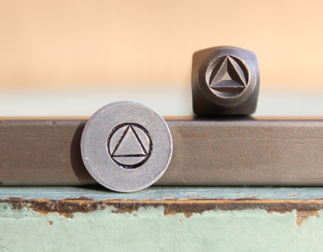 6mm Recovery Symbol Metal Design Stamp - Supply Guy Stamp - SGCH-491 - Etsy