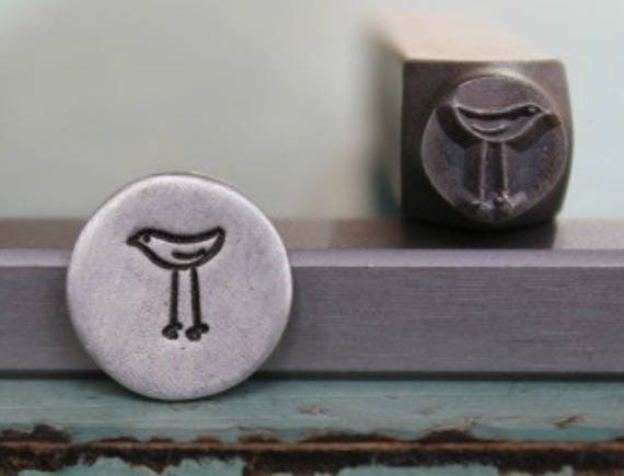 6mm Big Love Bird Metal Design Stamp - Supply Guy Stamp - SGCH-7 - Etsy