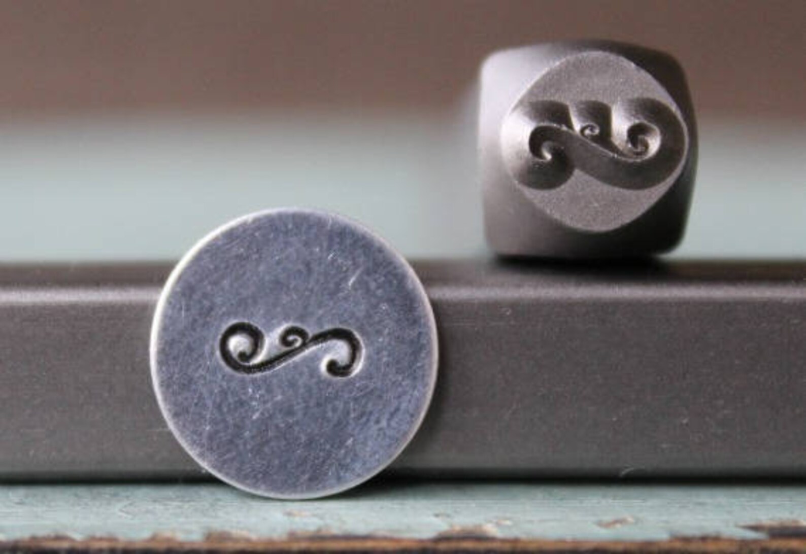 6mm Border Scroll Metal Design Stamp - Supply Guy Stamp - SGCH-199 - Etsy