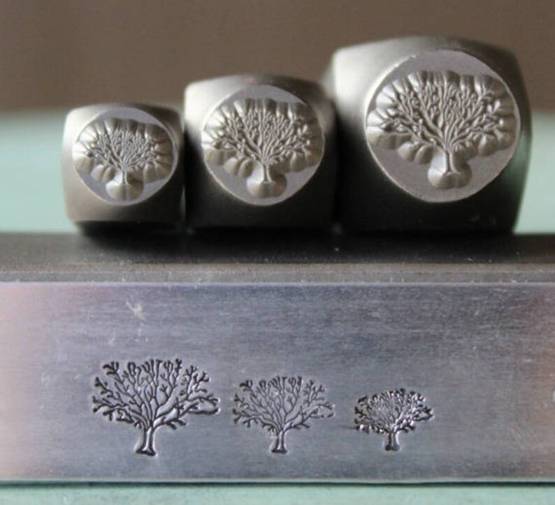 Tree of Life Metal Design 3 Stamp Set (6mm, 8mm and 10mm) - Supply Guy ...
