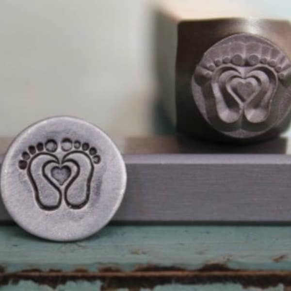 Baby Foot Stamp - Etsy