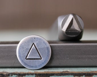 Triangle Stamp | Etsy