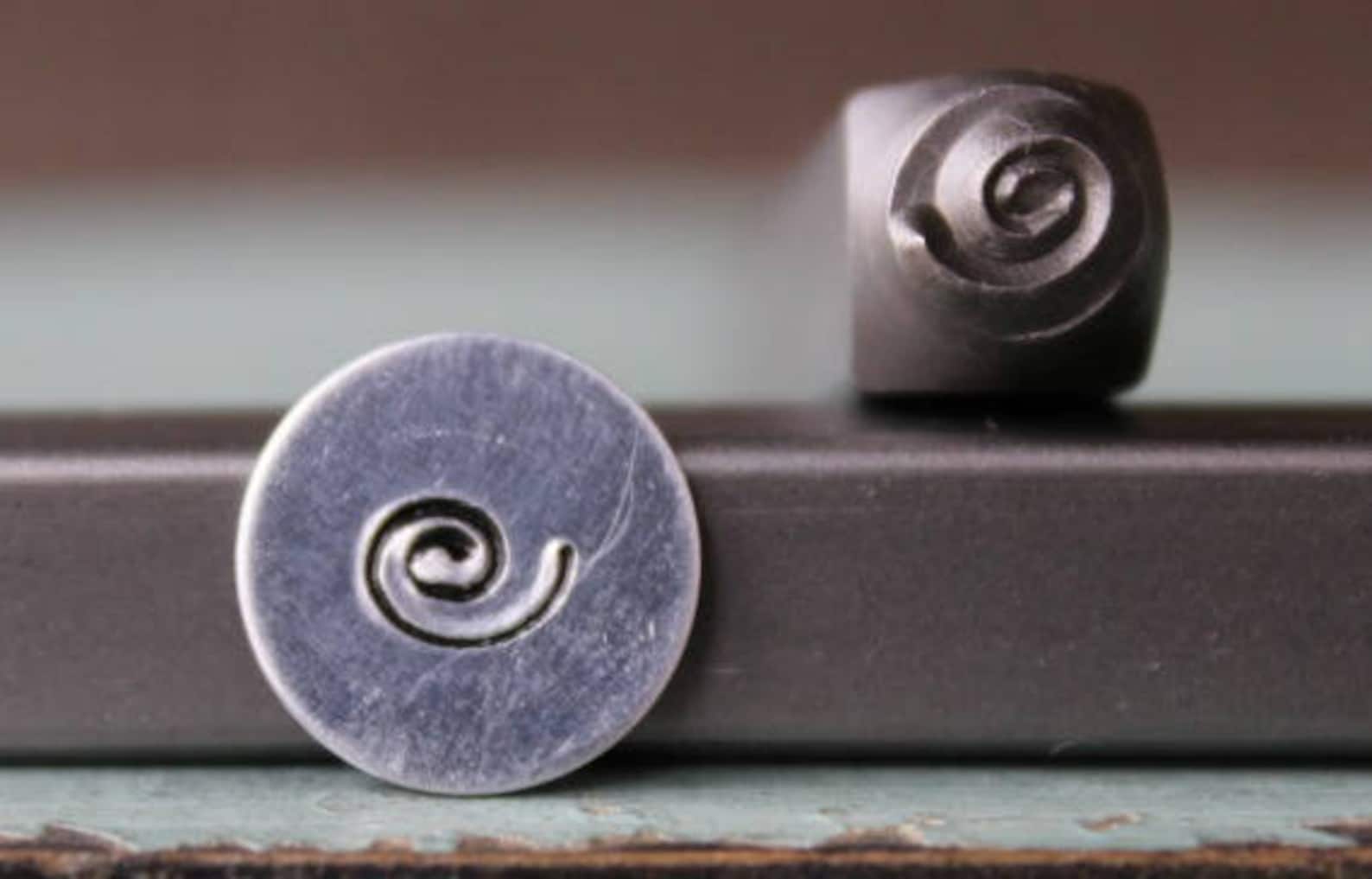5mm Swirl Metal Design Stamp Supply Guy Stamp SGCH-184 - Etsy