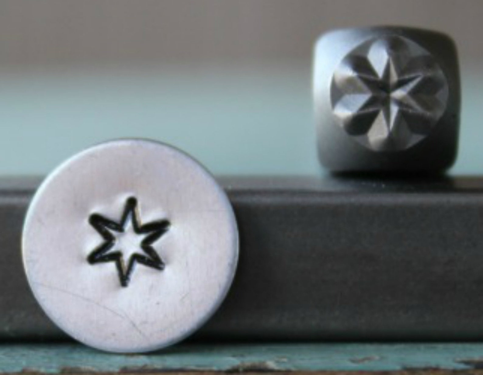 5mm 6 Point Star Metal Design Stamp Supply Guy Stamp | Etsy