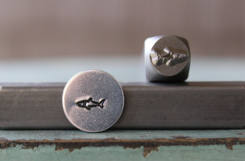 6mm Baby Shark Metal Design Stamp - Supply Guy Stamp - SGCH-376 - Etsy