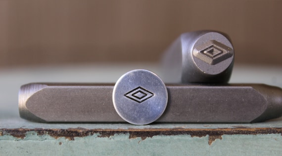 7mm Indian Medicine Man Eye Symbol Metal Design Stamp Supply - Etsy