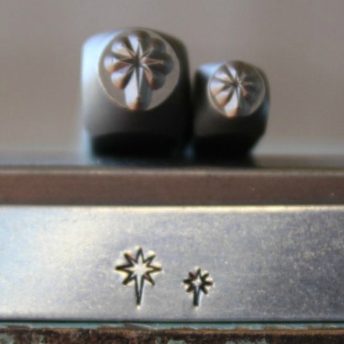 5mm Northern Star Metal Design Stamp Supply Guy Stamp - Etsy
