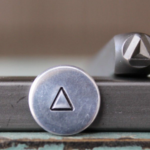 Triangle Stamp - Etsy