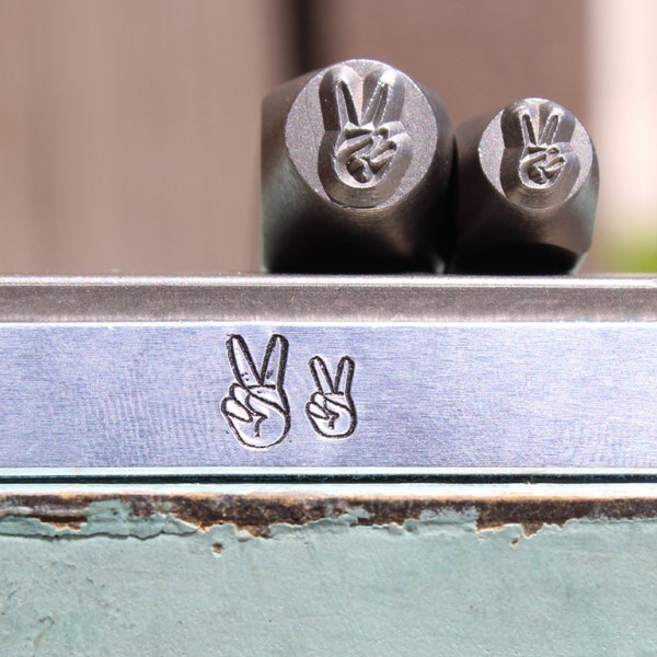 Two Finger Peace Sign - Etsy