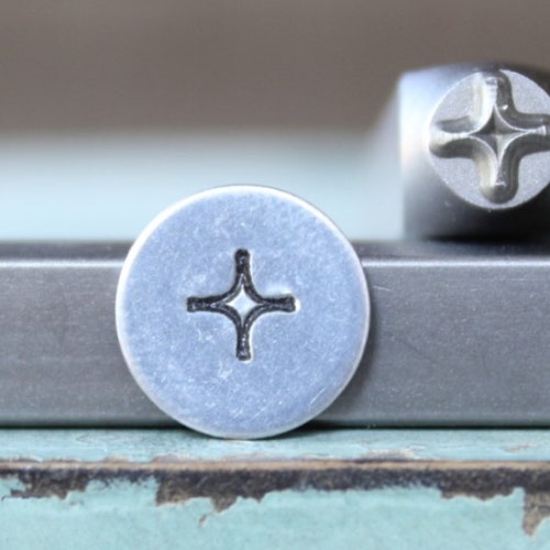 5mm Northern Star Metal Design Stamp Supply Guy Stamp - Etsy