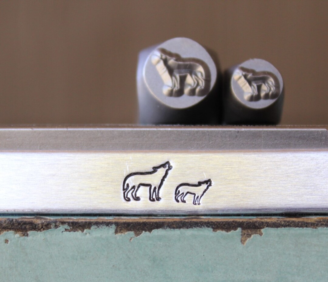 5mm and 7mm Southwest Coyote Metal Design 2 Stamp Set - Supply Guy ...