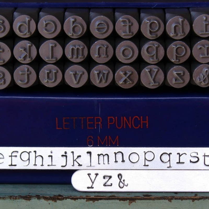 Lowercase Font Stamps - Etsy