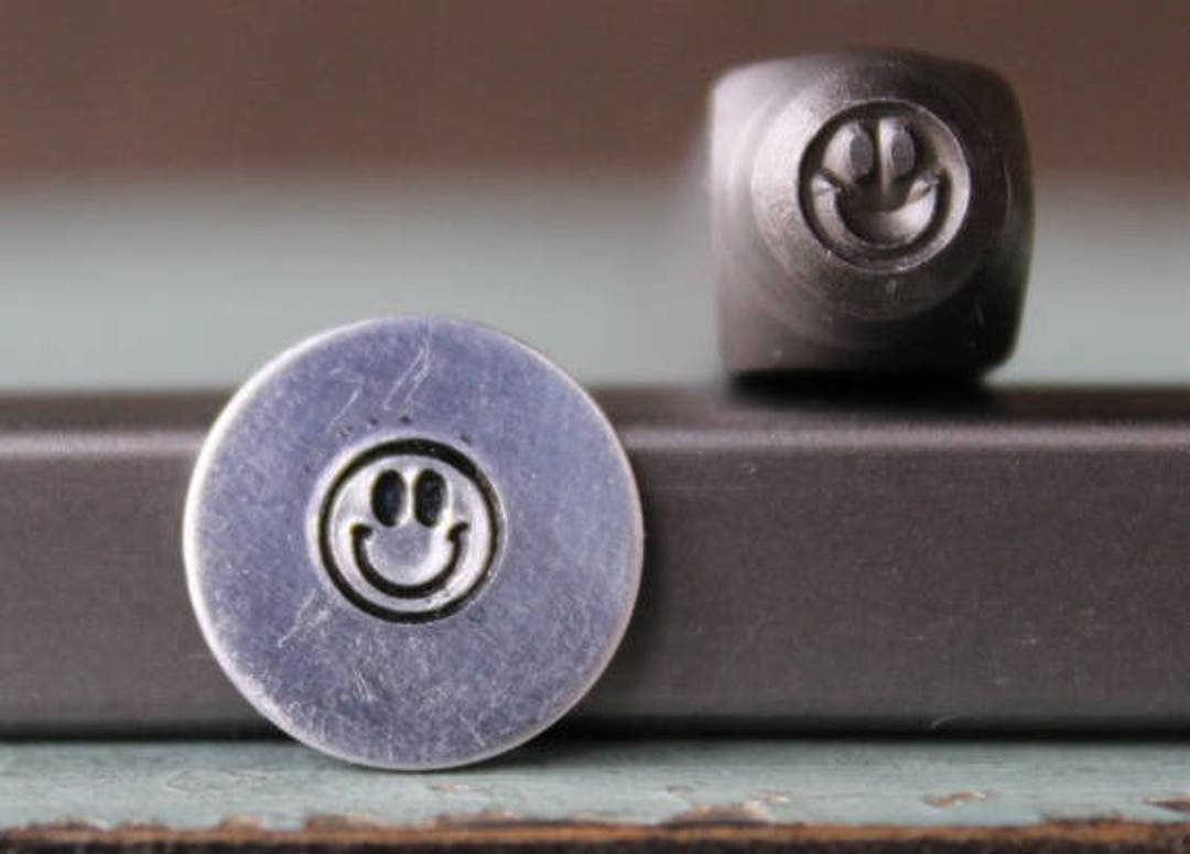 5mm Smiley Face Metal Design Stamp - Supply Guy Stamp - SGCH-178 - Etsy