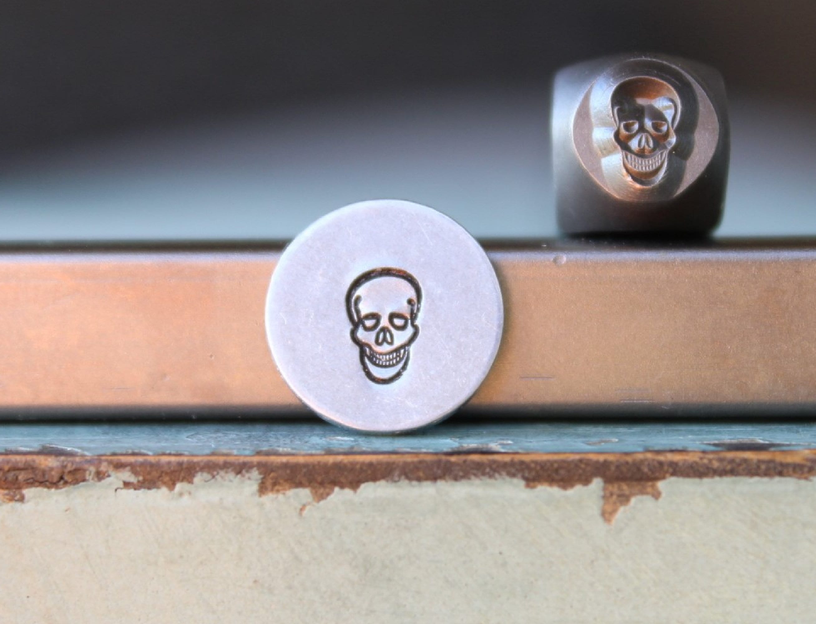 Skull Metal Stamps - Etsy