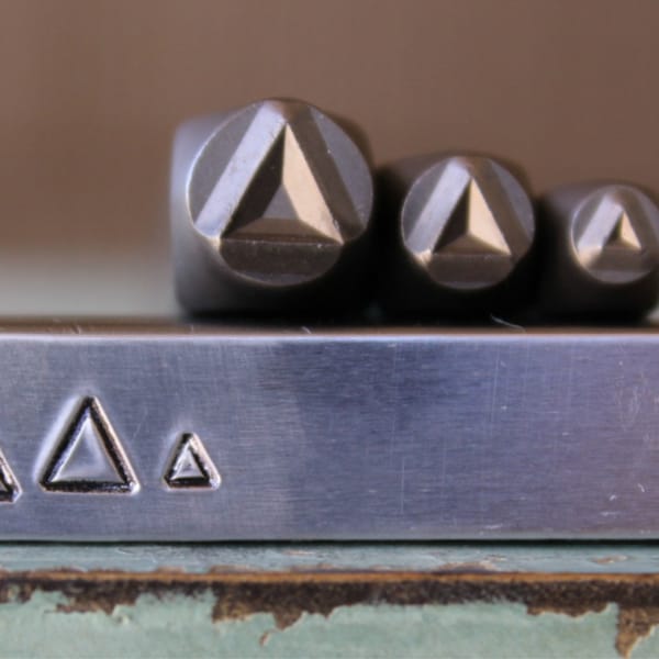 Triangle Stamp - Etsy