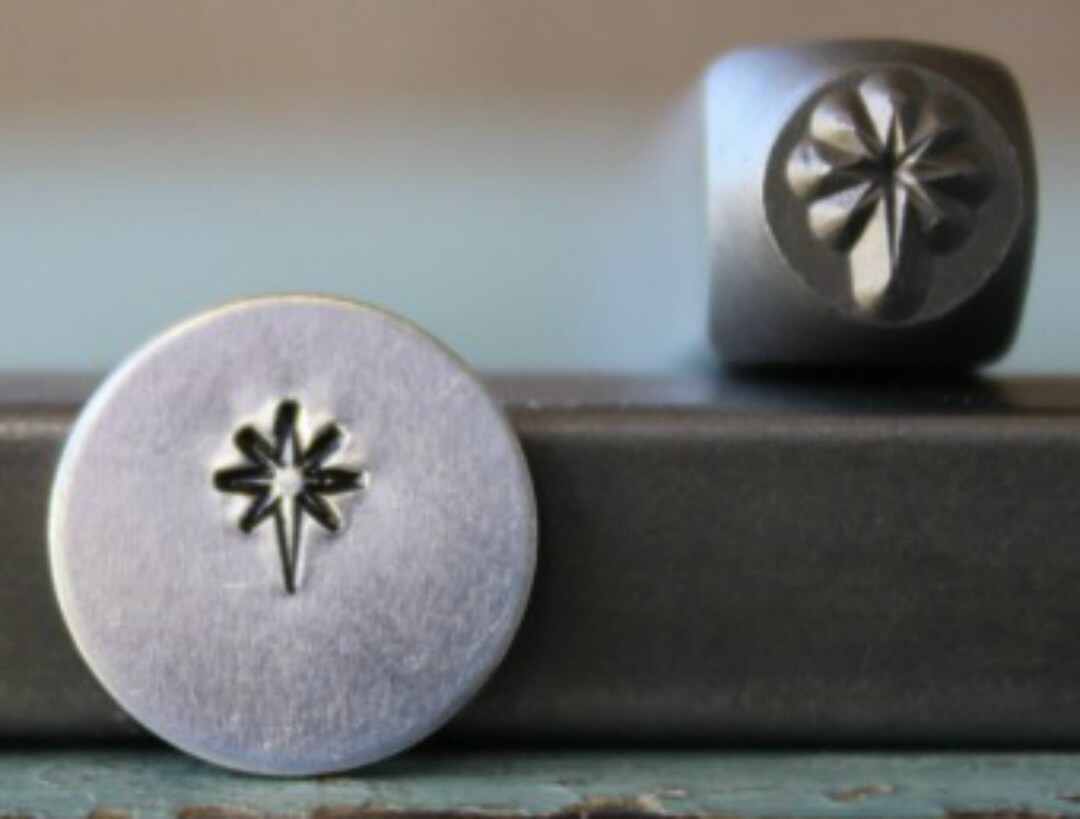 5mm Northern Star Metal Design Stamp - Supply Guy Stamp - SGCH-290 - Etsy