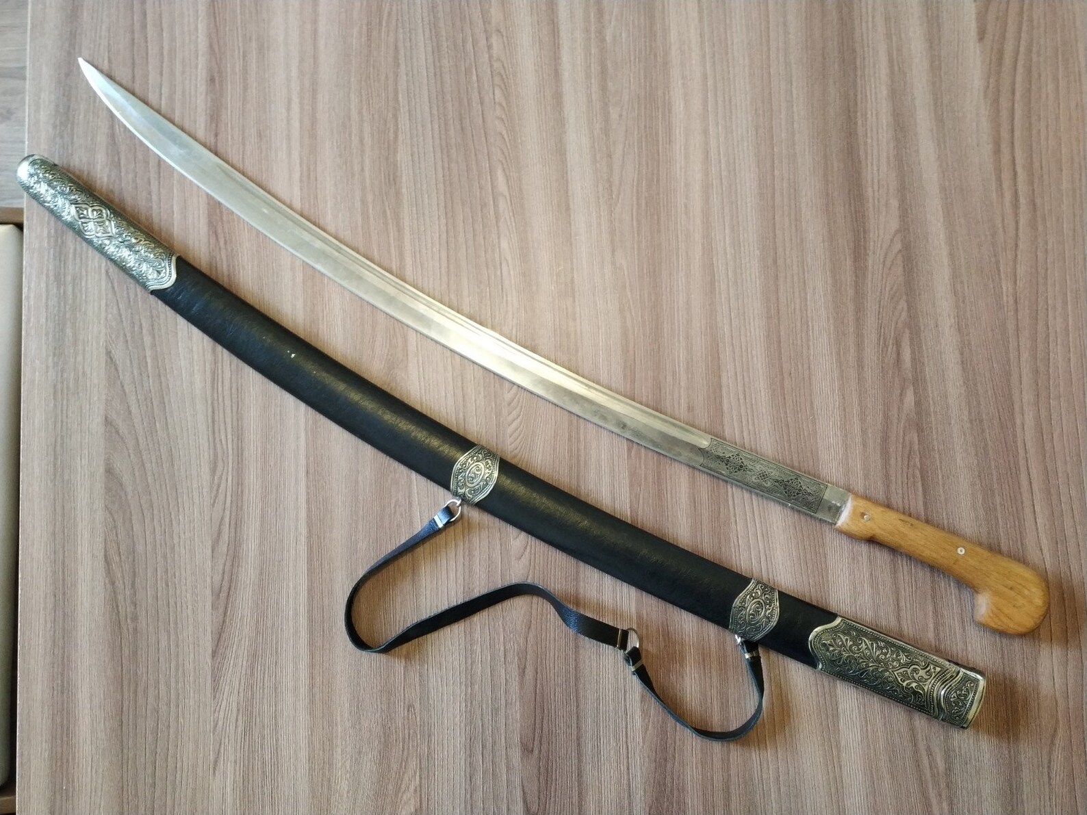 Full length replica of Russian Cossack Shashka sword Souvenir | Etsy