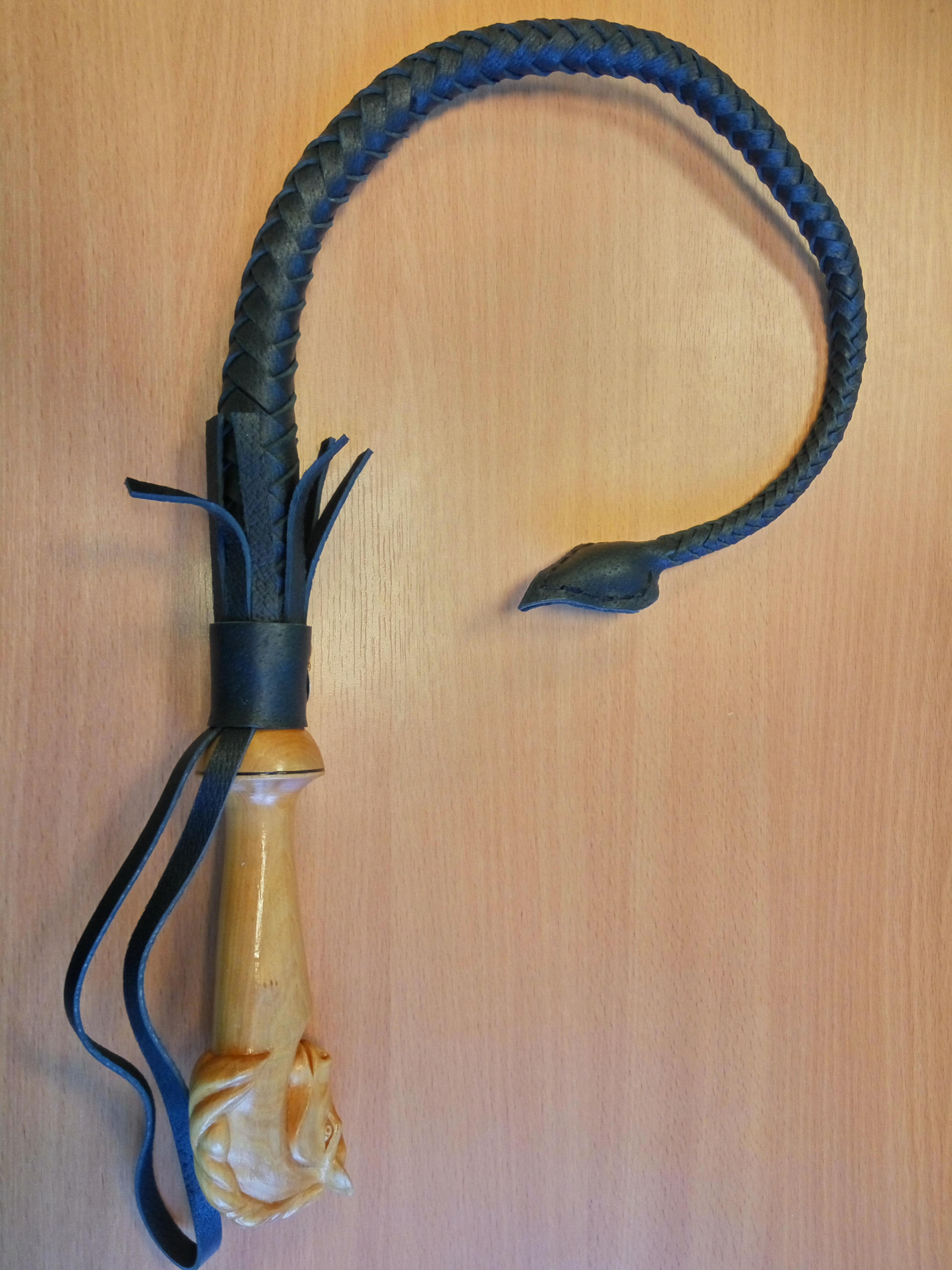 Souvenir genuine leather kuban cossack nagaika whip with | Etsy