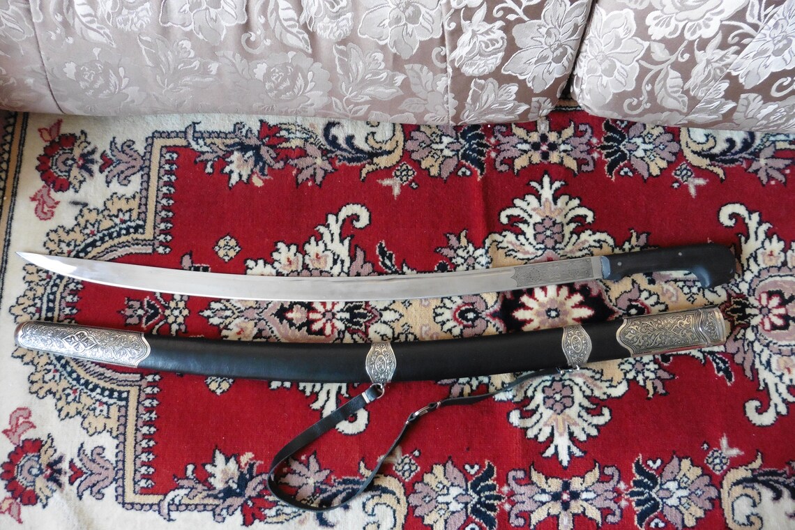 Full length replica of Russian Cossack Shashka sword Souvenir | Etsy
