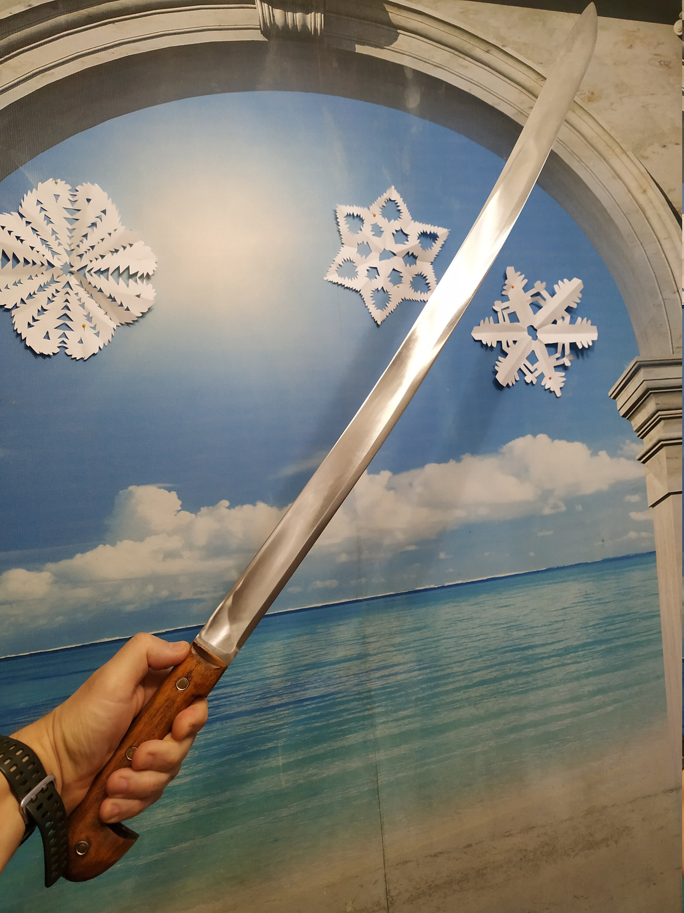 Full length Russian Cossack Shashka Saber without scabbard | Etsy